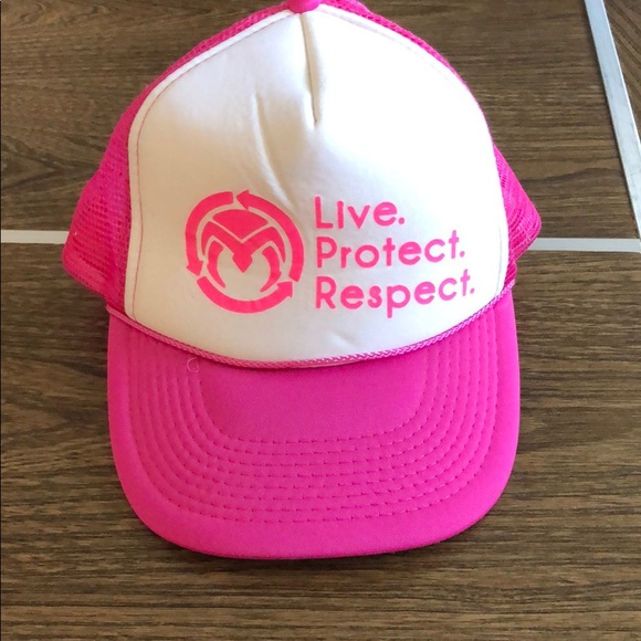 Accessories | Live Protect Respect Pink Hat | Poshmark